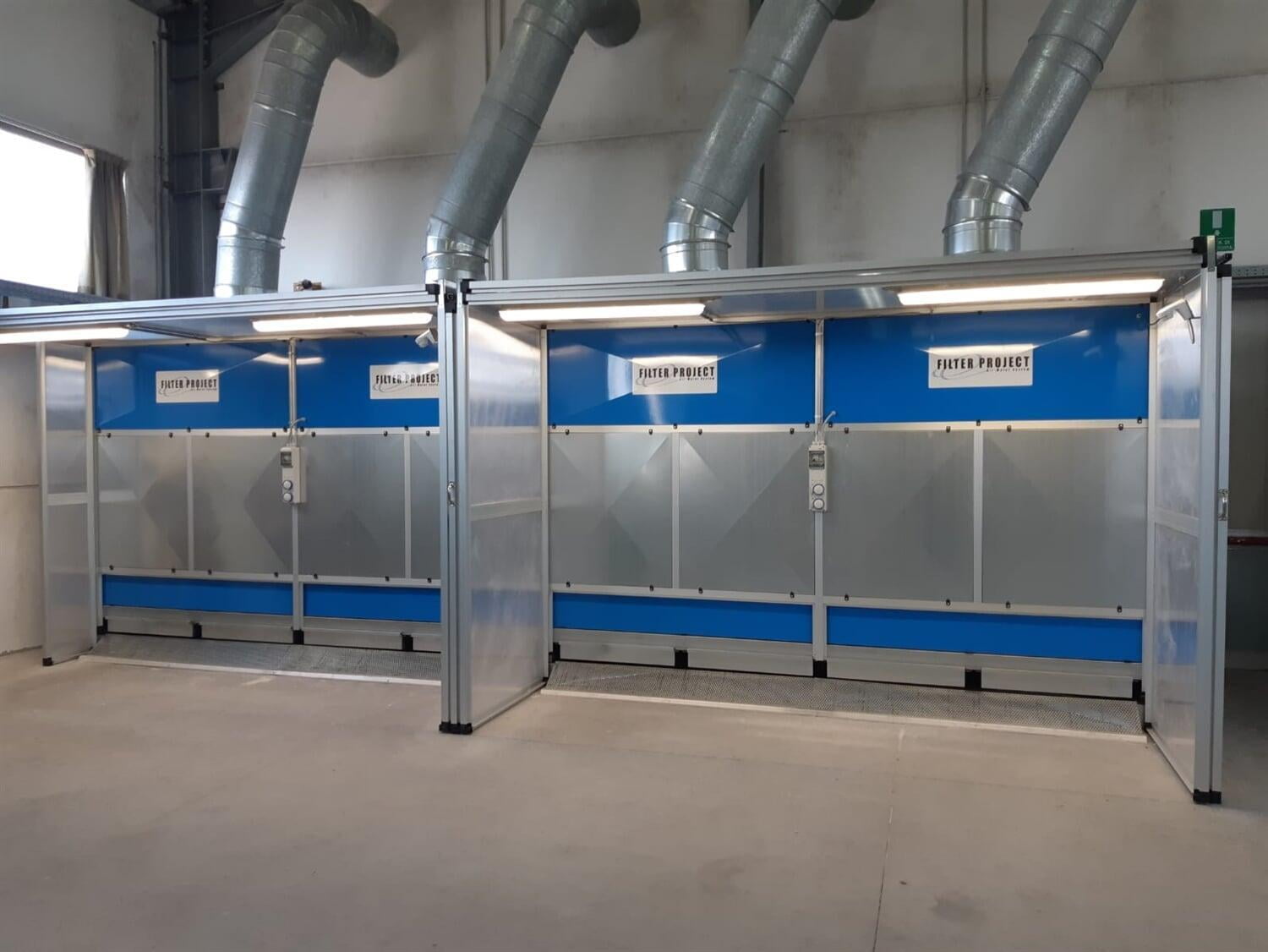Dry Dust Collection Booths