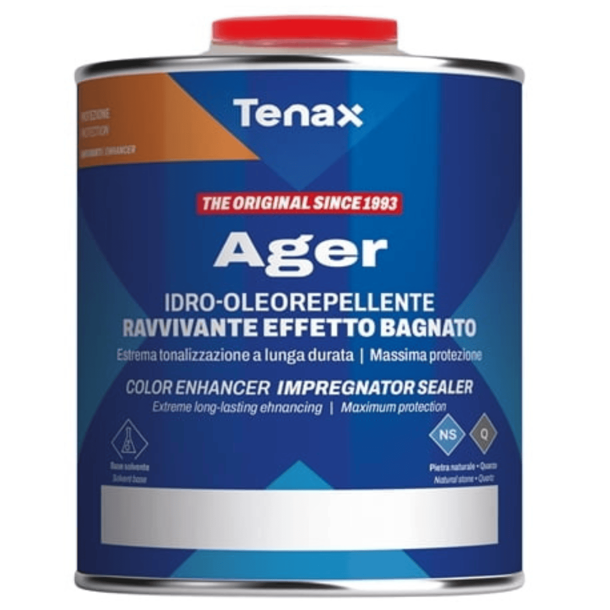 Tenax Ager Sealer & Enhancer – 1 Quart | Stone Color Enhancer & Protector