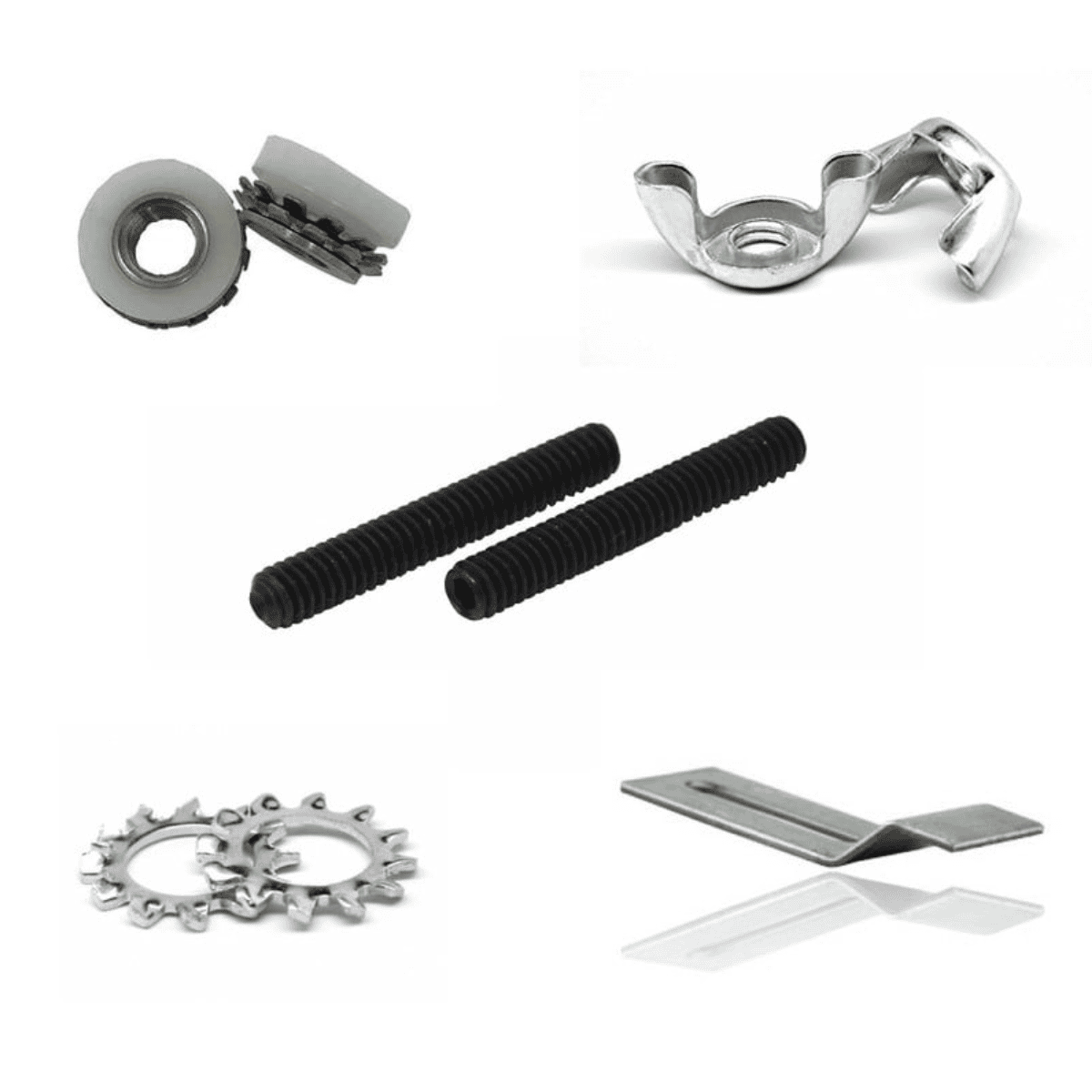 Keep-Nut 100-pc Set w/ 1-1/4" Posts – Sink Anchor Kit