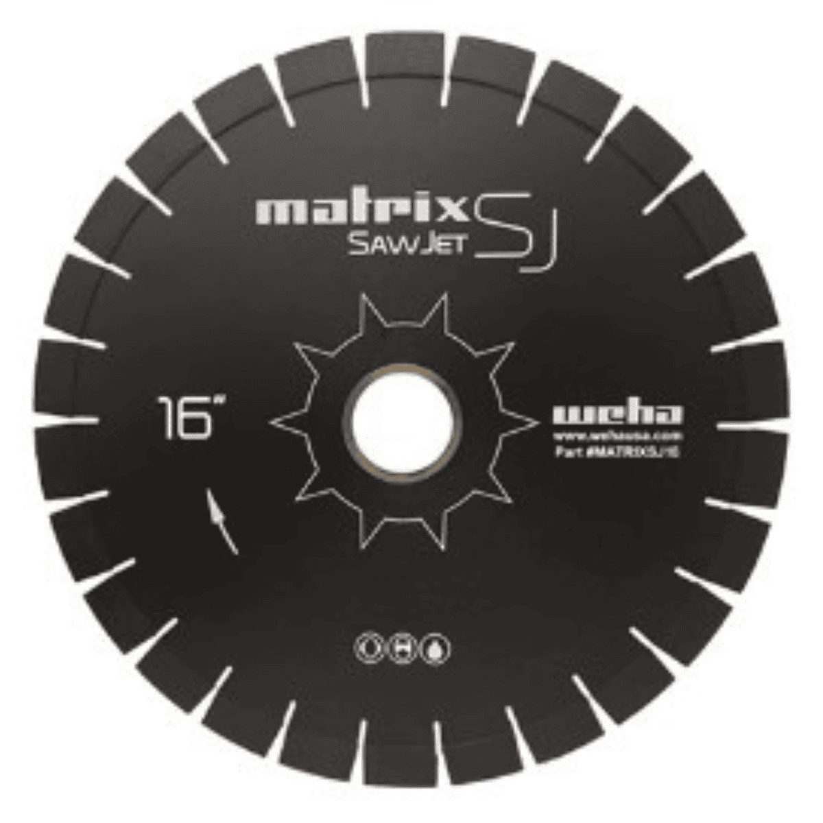 Matrix S SawJet Bridge Saw Blade - 16"