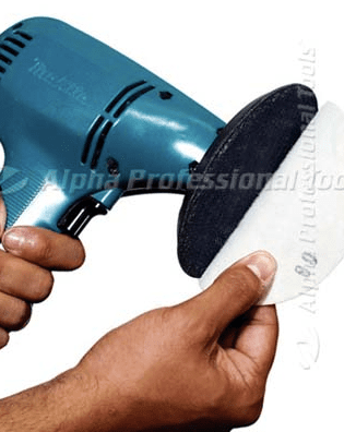 Alpha Hook And Loop Sandpaper, 50 Pack, 5", 80 Grit