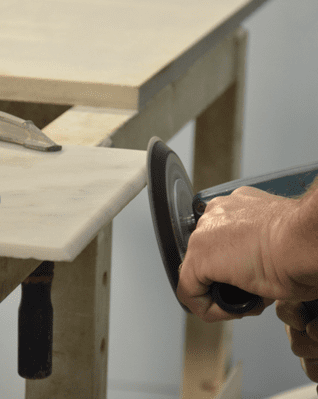 Alpha Hook And Loop Sandpaper, 50 Pack, 4", 320 Grit