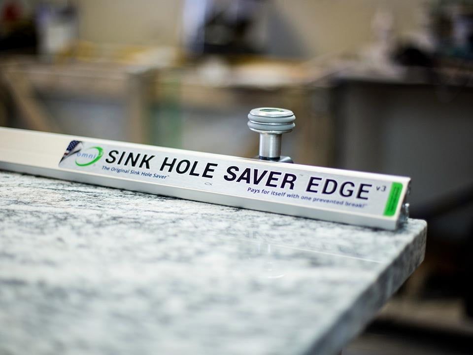 Omni Cubed 4' Sink Hole Saver Edge v3