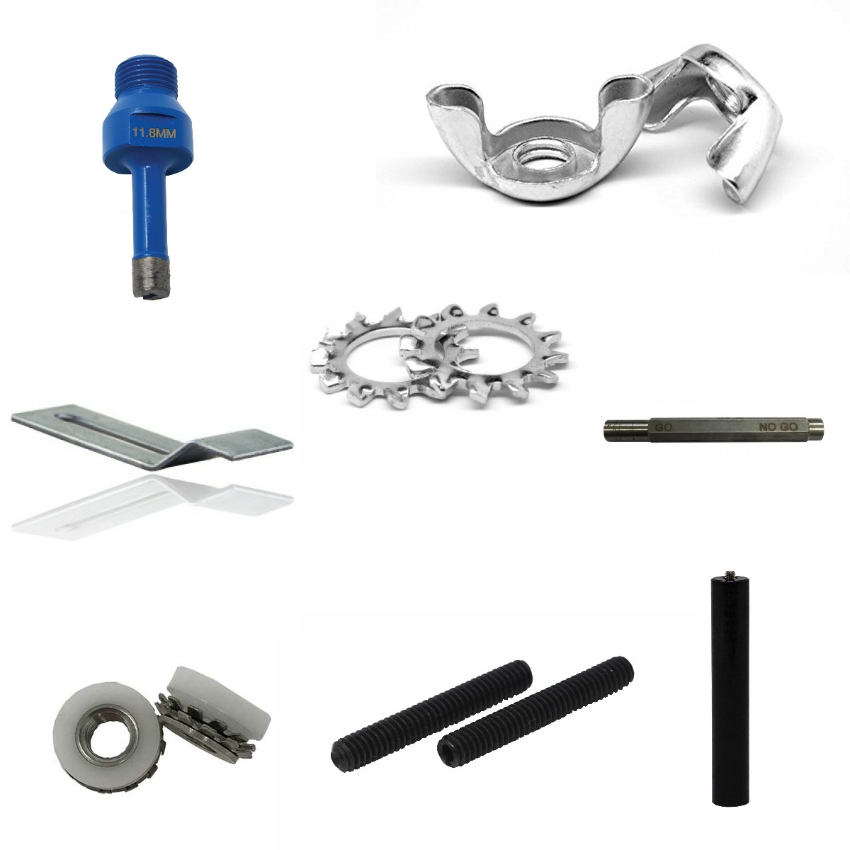 Keep Nut CNC Starter Kit w/ Half Gas CNC Bit & 1-1/4" Posts (For Thin ...